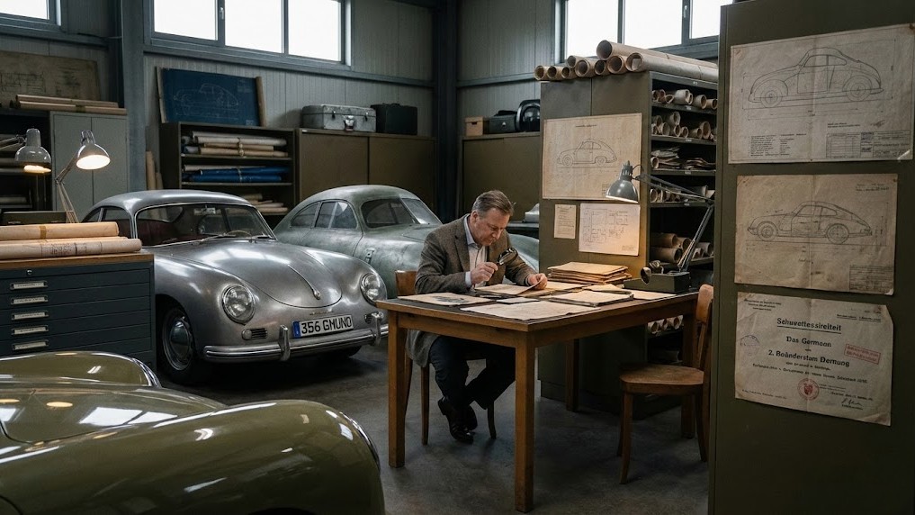 What Porsche did during World War II