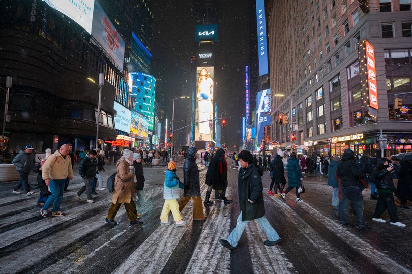New York braces for bitter New Year's Eve as snow could ring in 2026 in ...