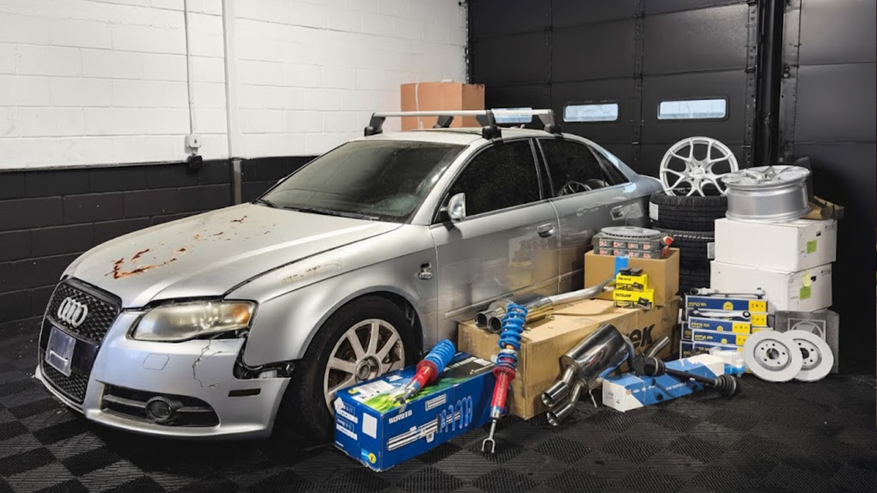 Surprising a fan with a dream car build