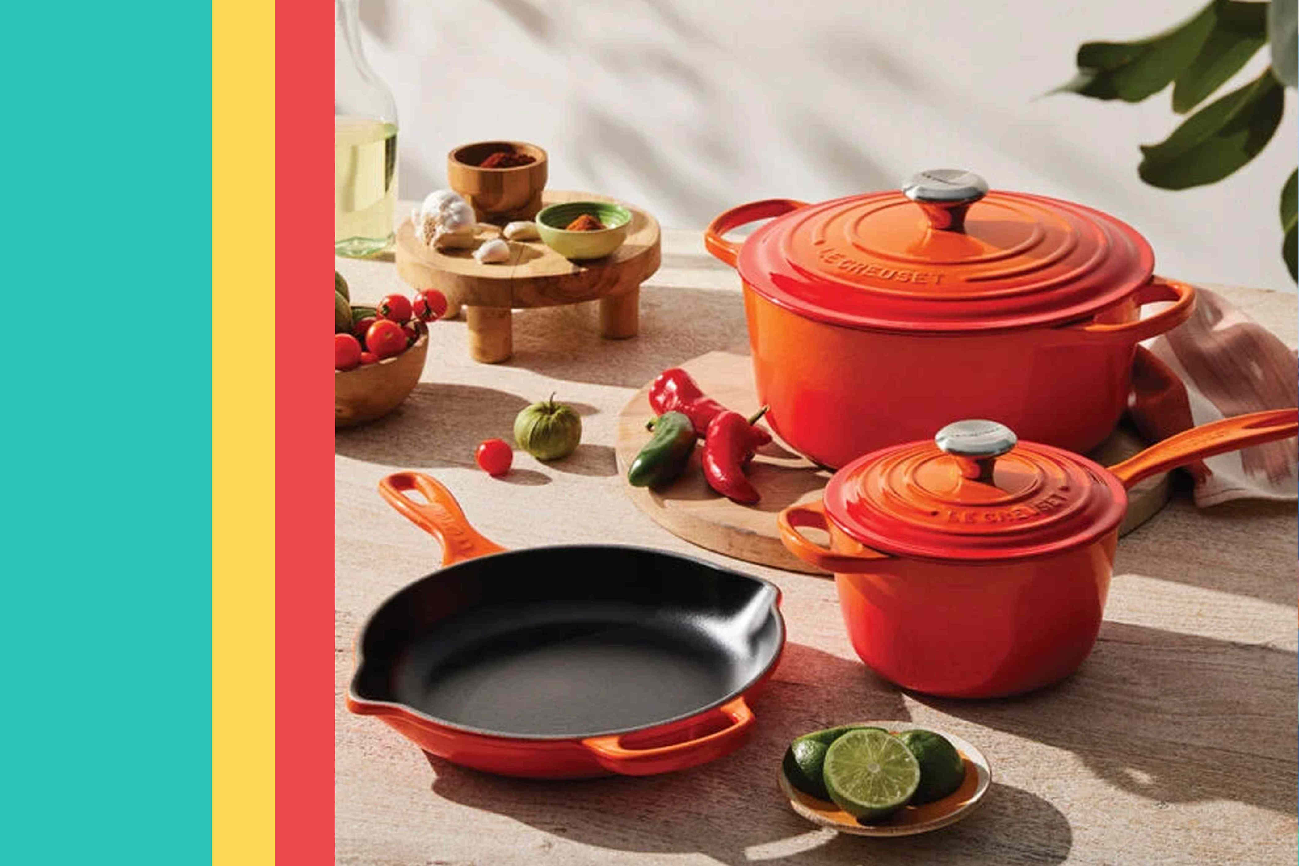 Le Creuset’s iconic Dutch ovens, braisers, and bakeware are on end-of ...