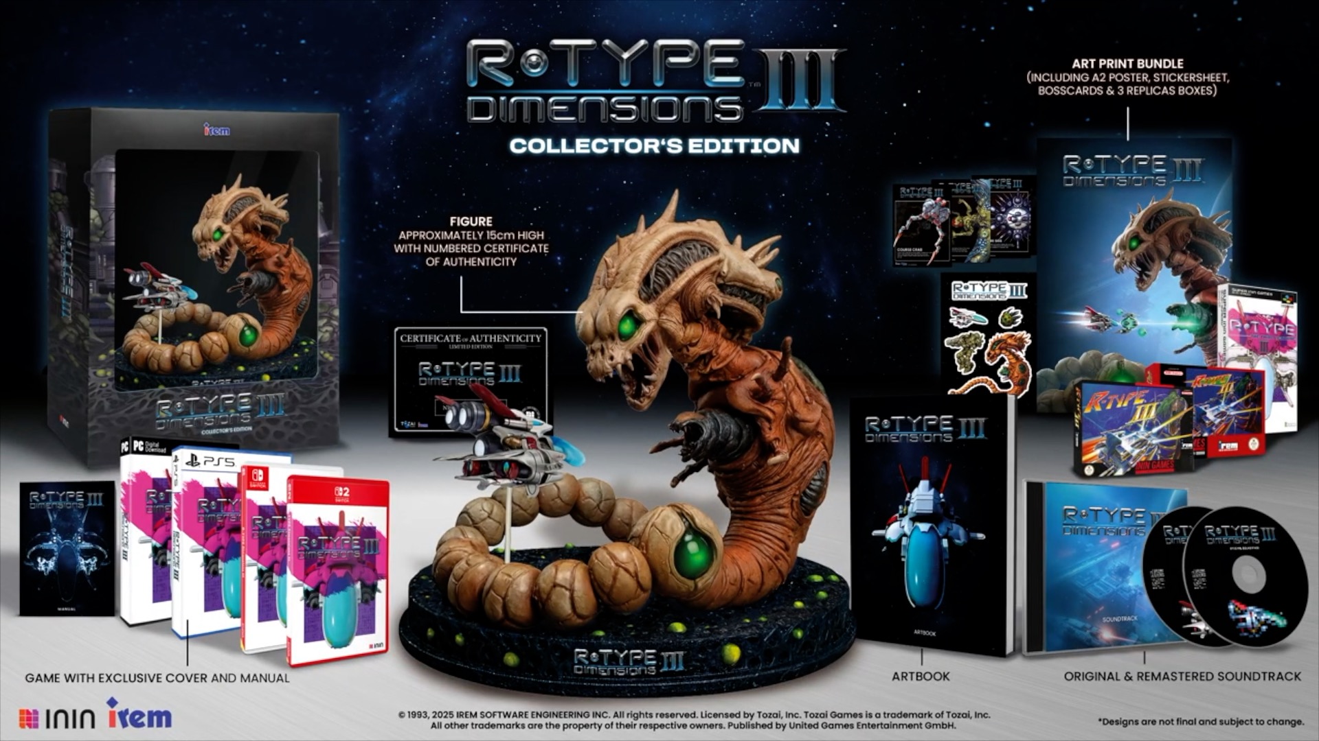 R-Type Dimensions 3 official announcement trailer