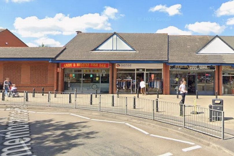 Car crashes through barriers at Coventry shopping precinct in dramatic ...