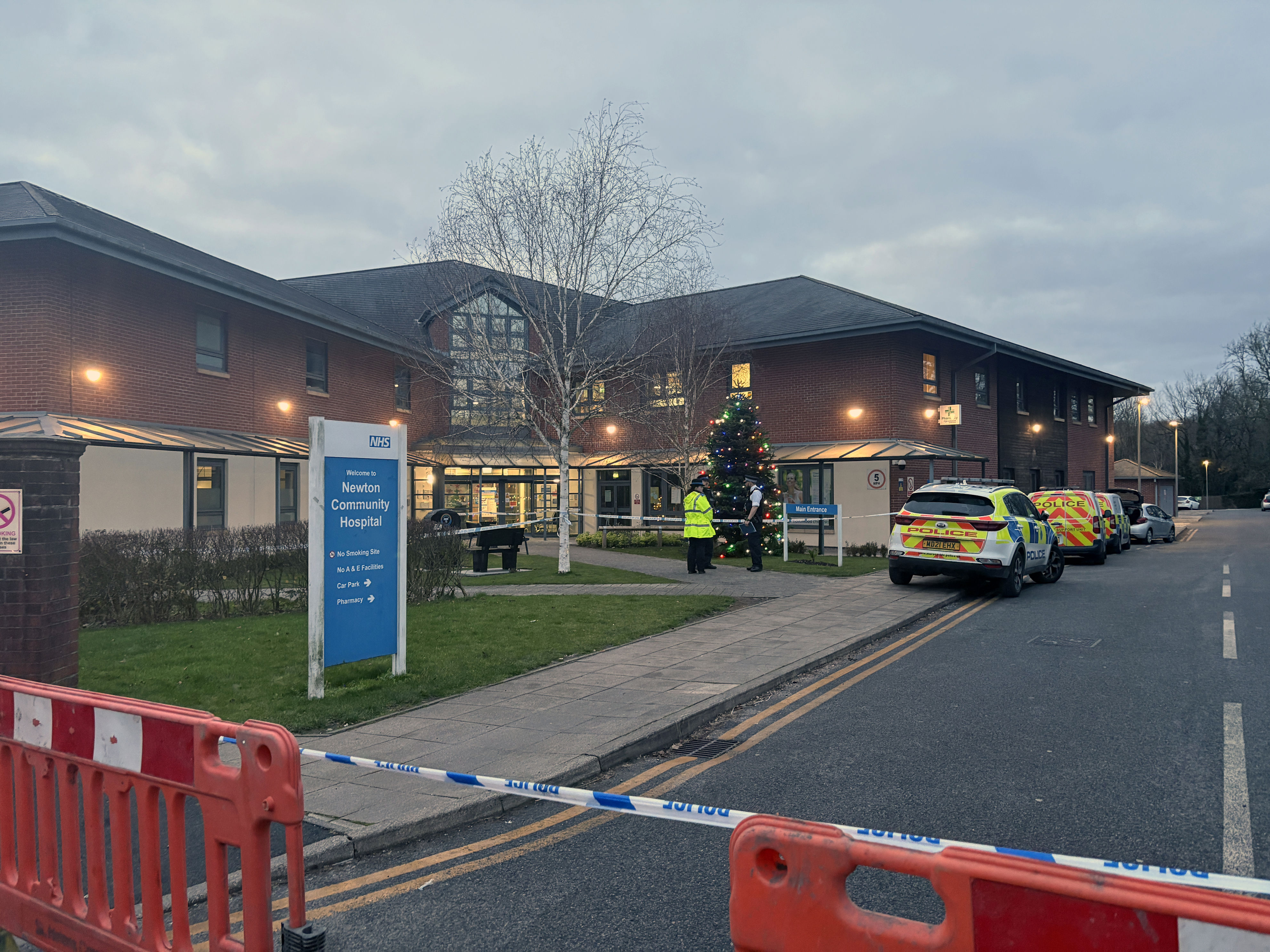 Six treated for injuries after attack in hospital
