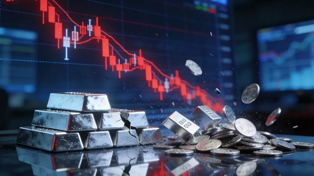 Silver price crash today: White metal plunges Rs 15,000 — what's the ...