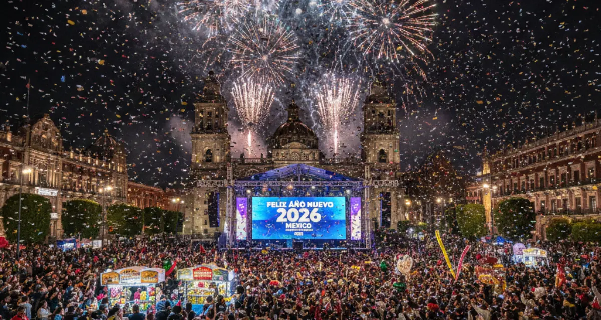 Estos son los eventos gratuitos para celebrar Año Nuevo en CDMX