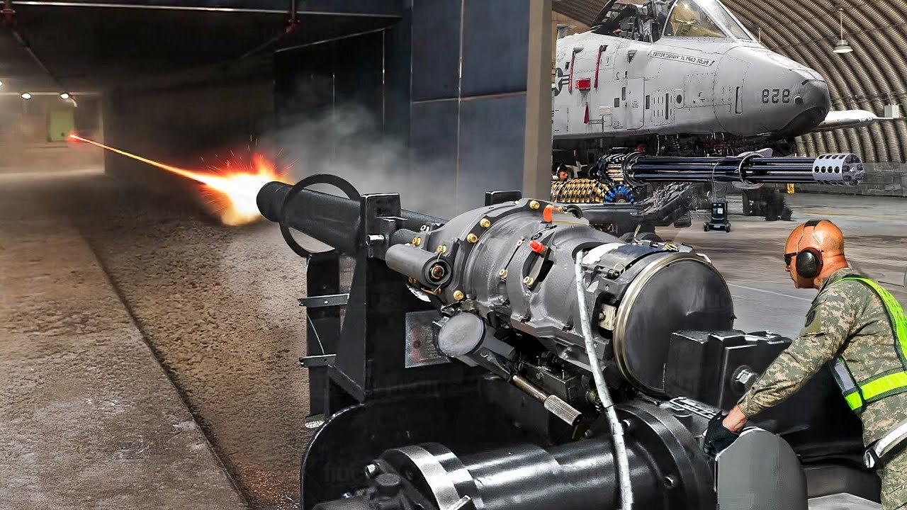 US Air Force testing the limits of A-10’s scary GAU-8 Gatling gun after ...