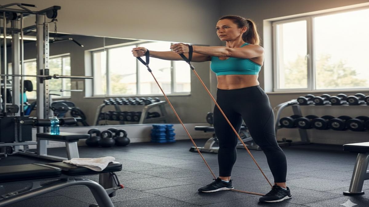 Standing chest press: The wrist-friendly move that rebuilds upper-body ...