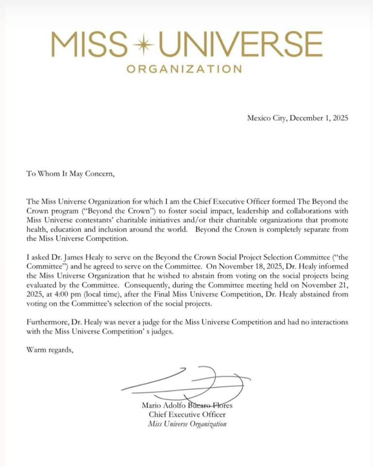Miss Universe Paraguay Yanina Gomez addresses allegations surrounding ...