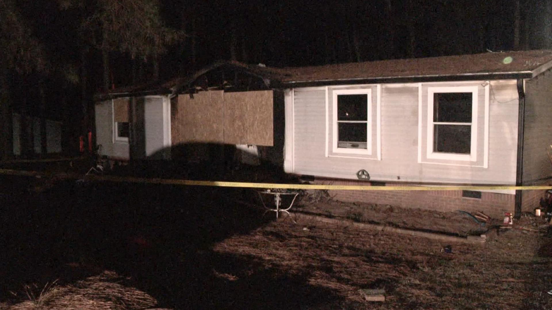 NC family recounts escape from destructive house fire that injured son