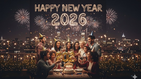 200+ happy new year 2026 wishes: Messages, images, GIFs, WhatsApp and ...