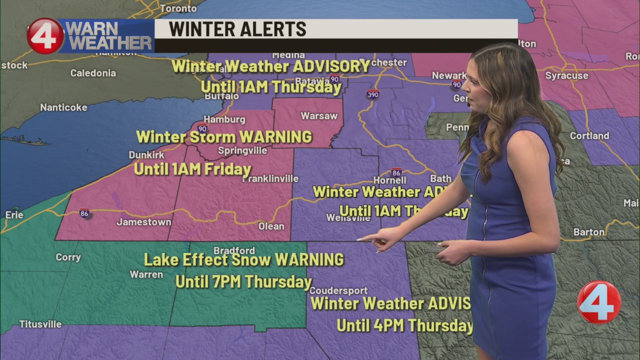 Buffalo weather update: 10 p.m., 12/30/25