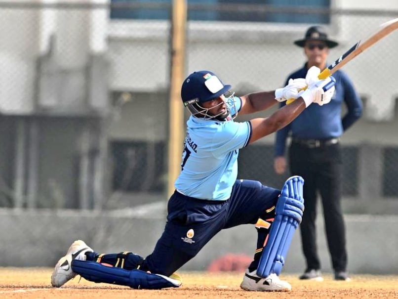 Vijay Hazare Trophy live score updates: Sarfaraz Khan's 157 steers ...