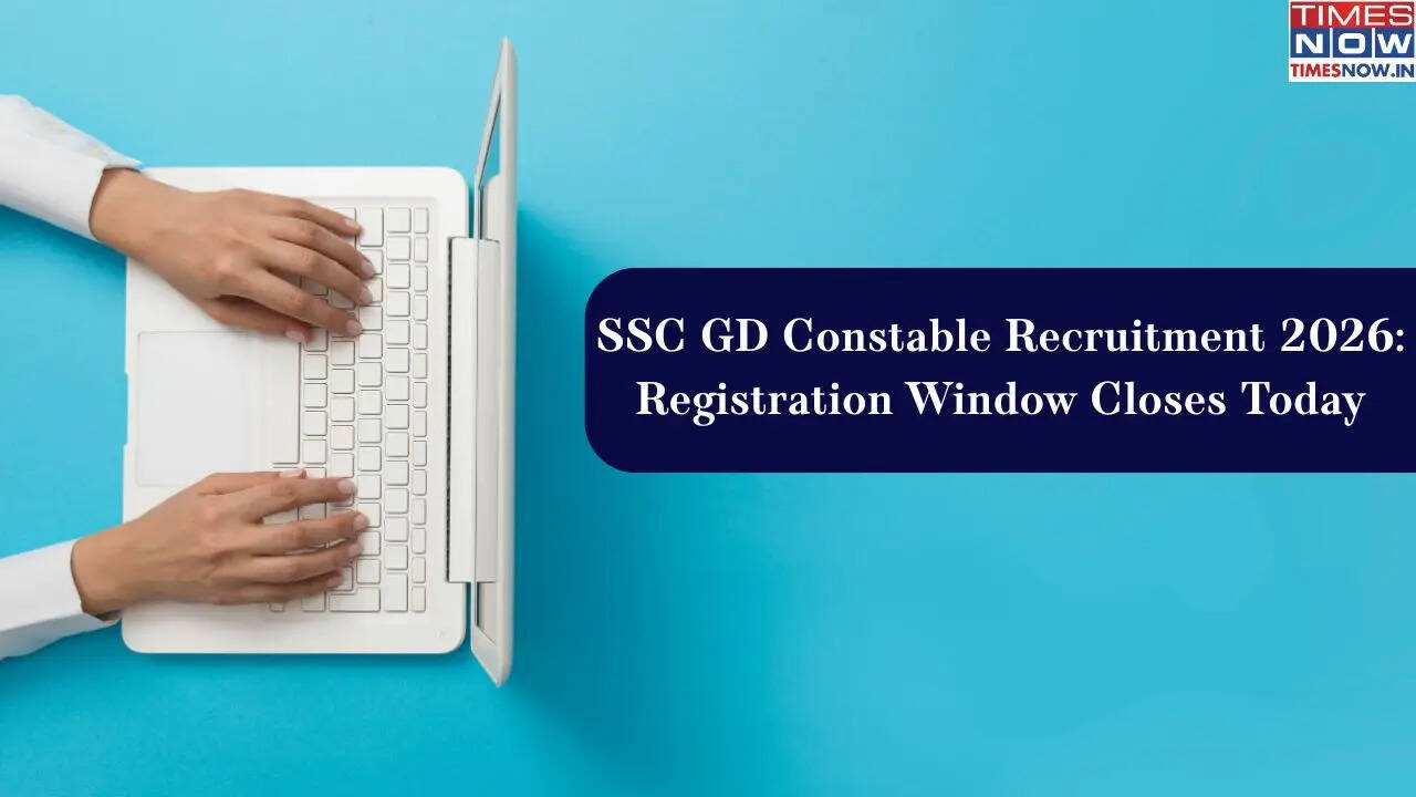 SSC GD constable recruitment 2026: Registration window closes today ...