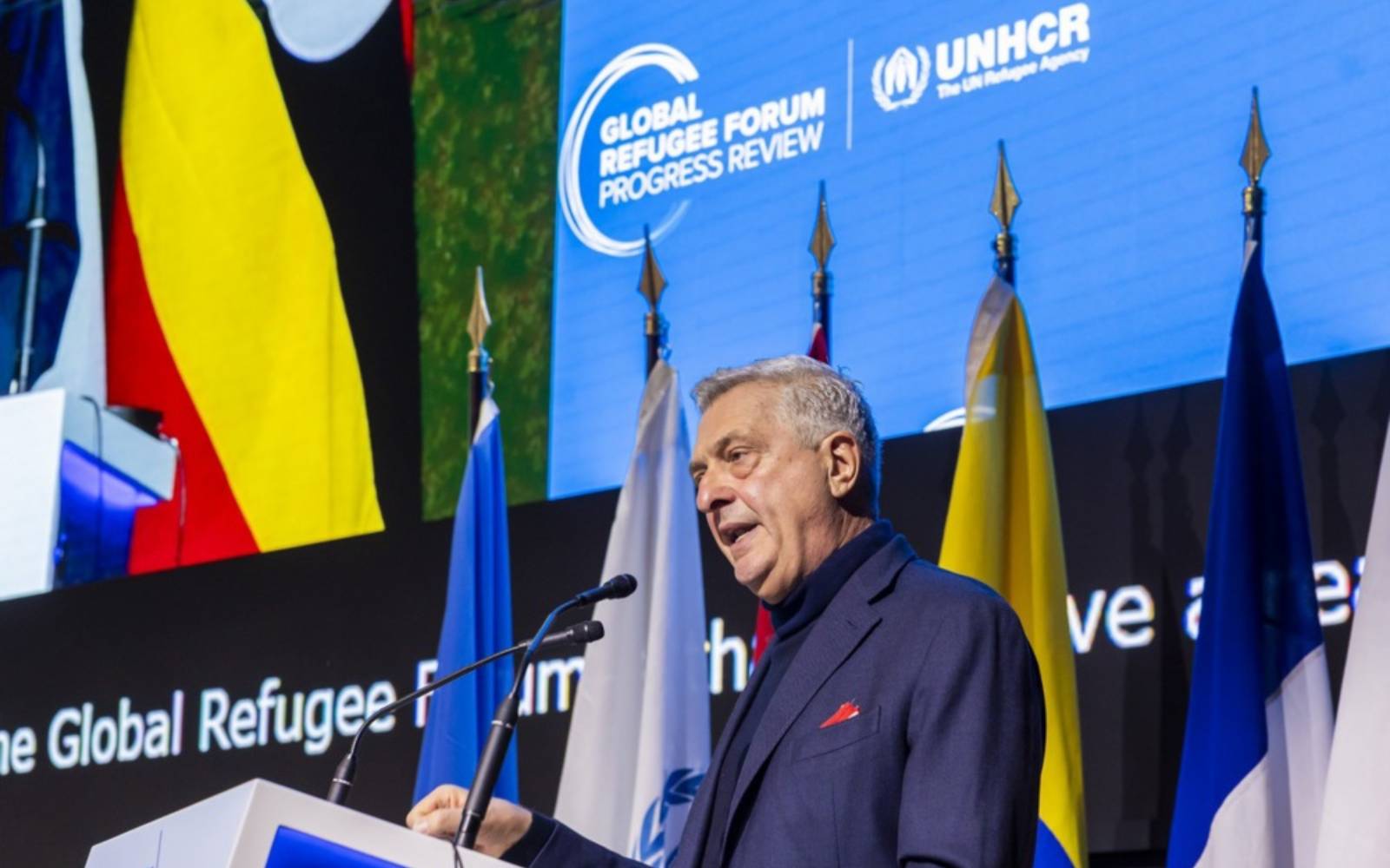 UN refugee chief says global 'fragmentation' fuelling world's crises