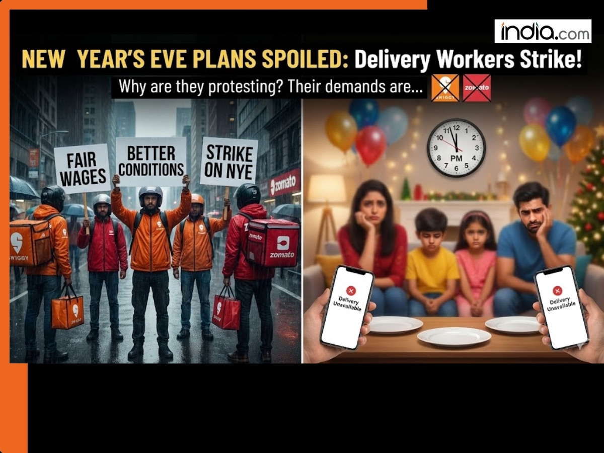 New Year eve's plans to be spoiled as Swiggy, Zomato, other gig ...