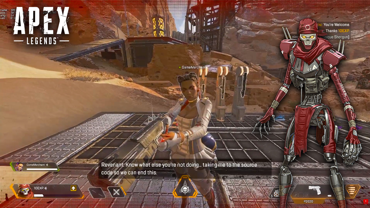 Apex Legends season 6 voice lines with Broken Ghost story