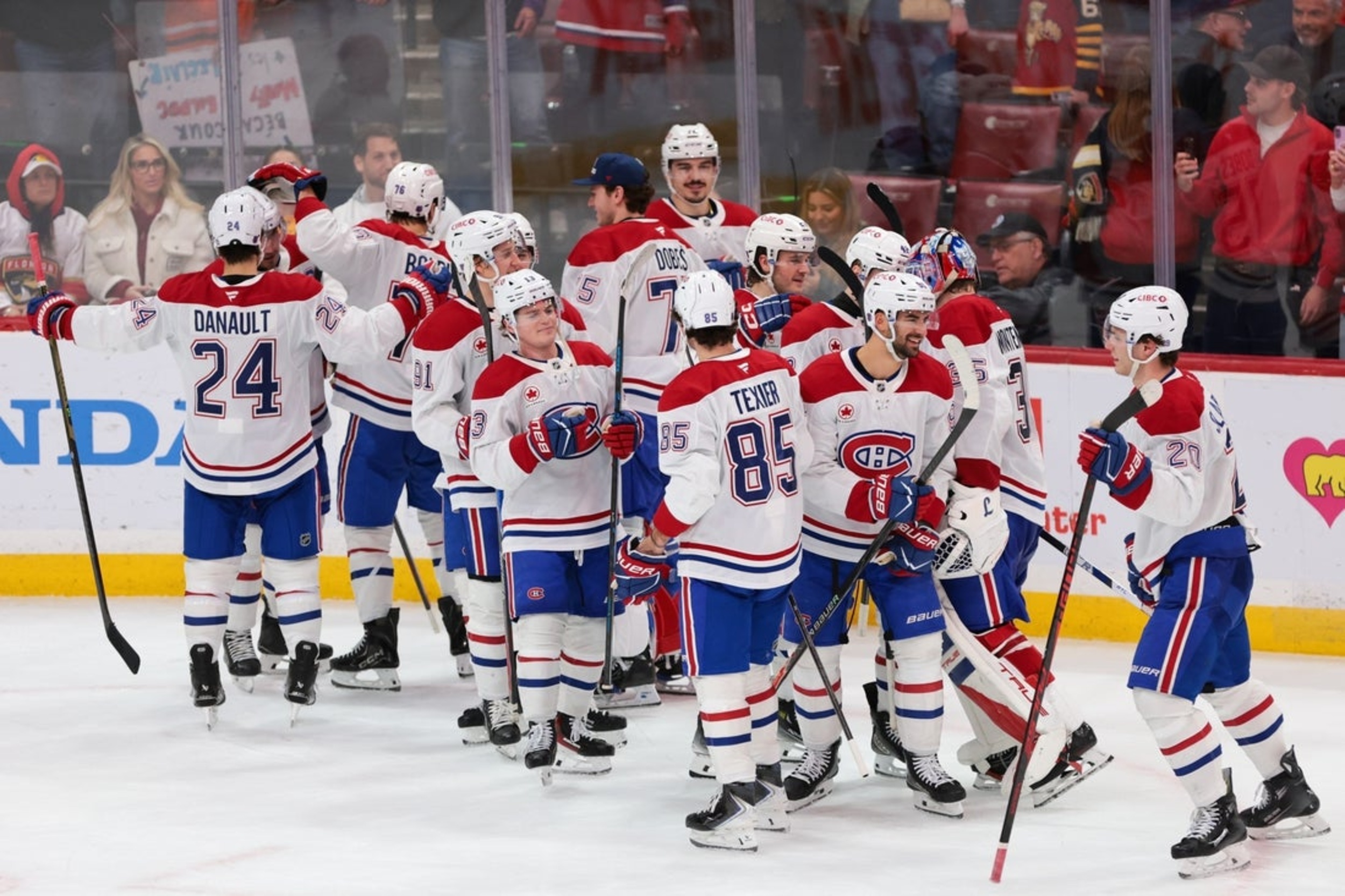 NHL roundup: Habs come back for OT win over Panthers