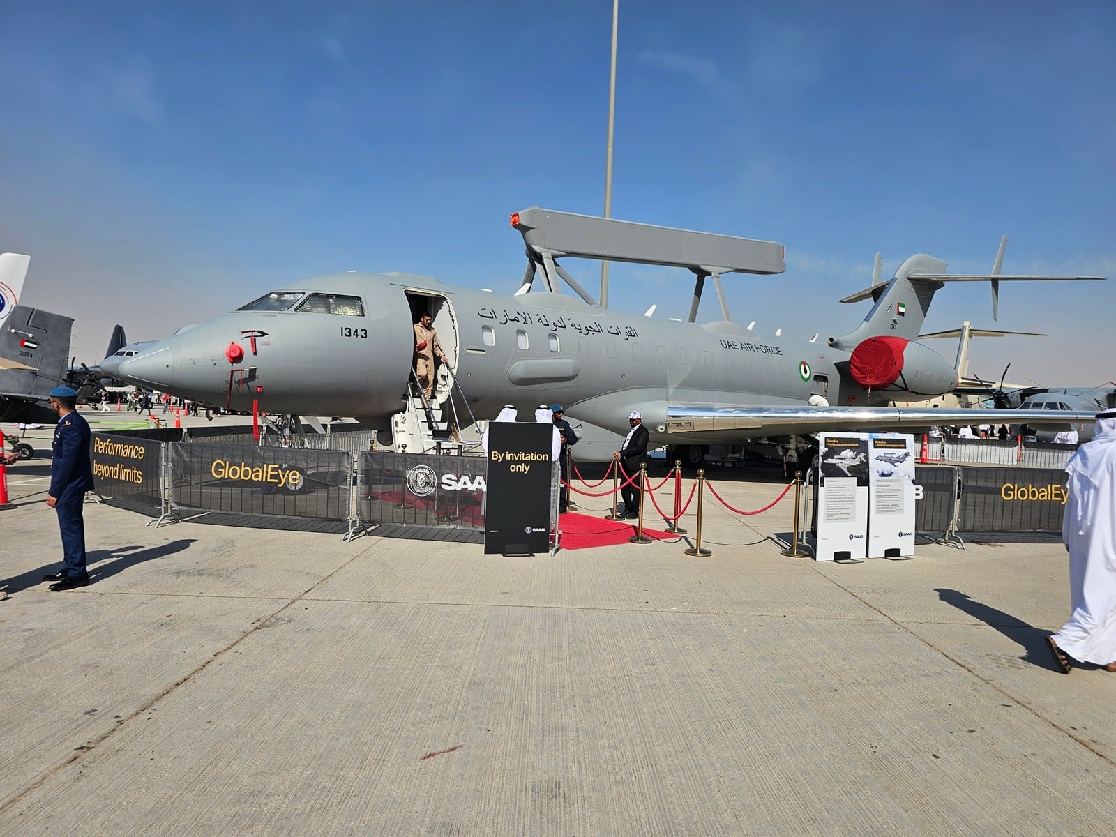 Surveillance aérienne : la France choisit l’avion GlobalEye de Saab