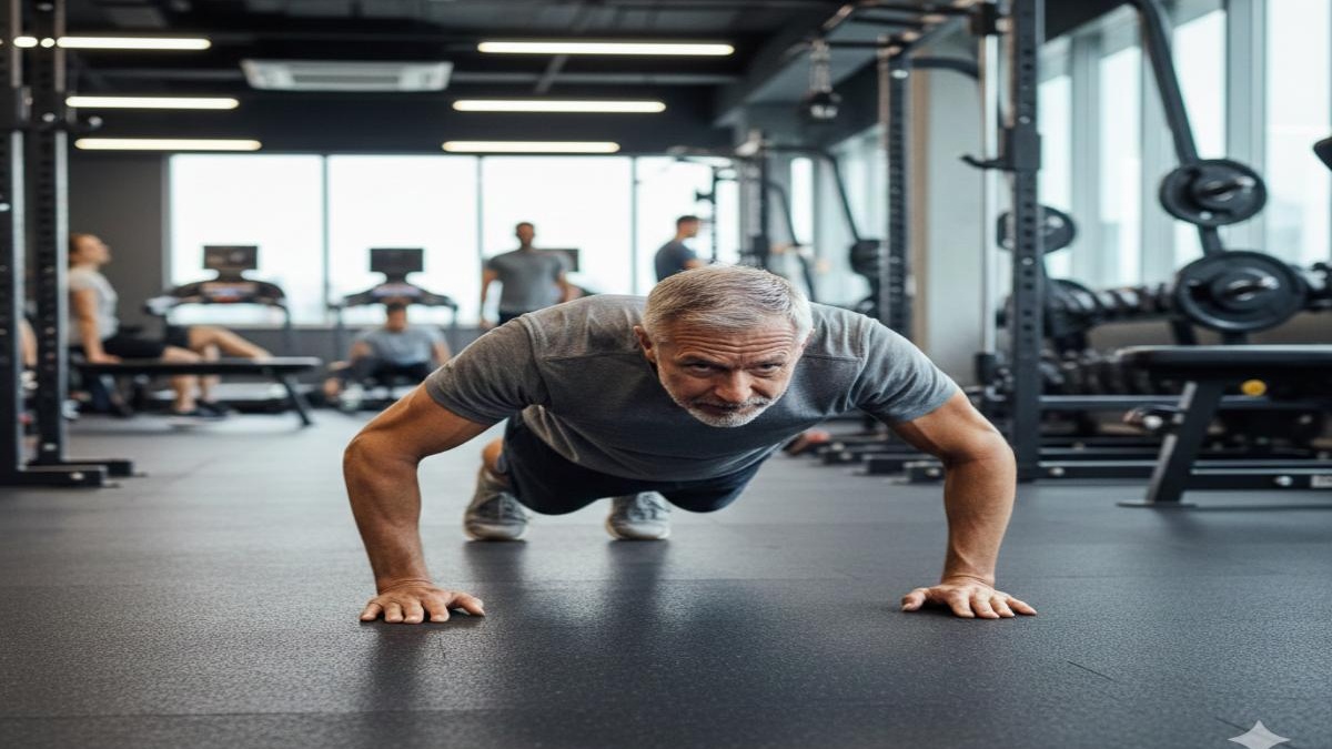 How many pushups should you really do after 50? The strength test that ...