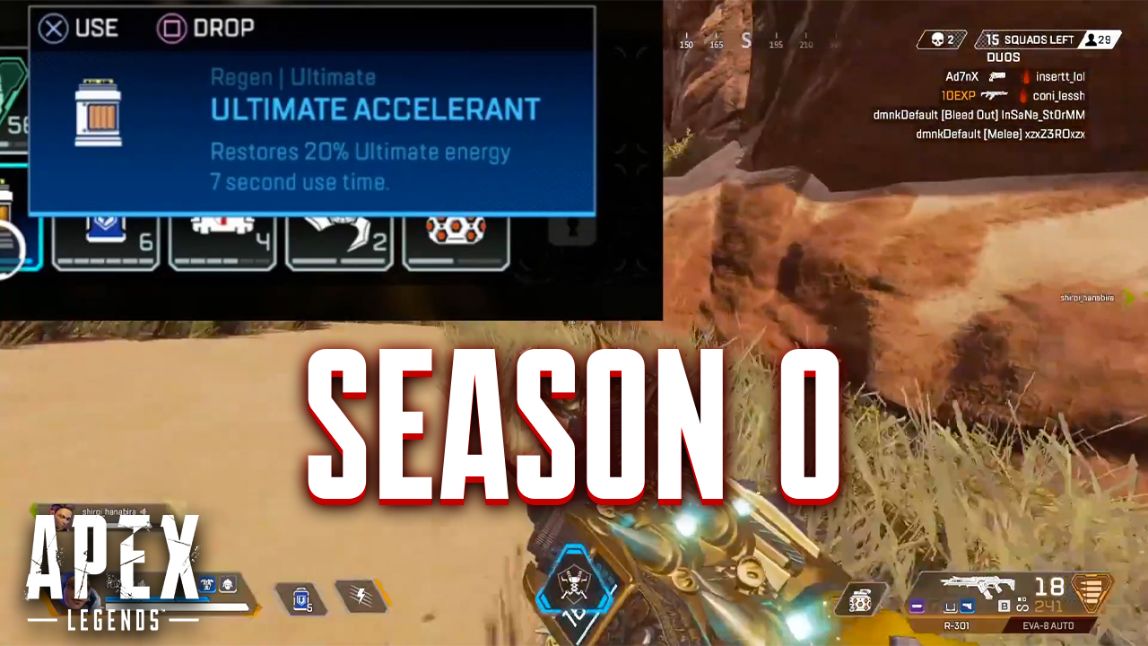 Old Apex Legends throwback features items and lobbies that feel unreal now