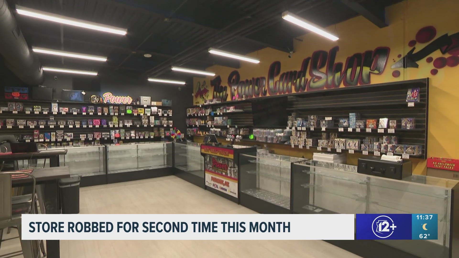Valley card store hit by thieves for the second time in December
