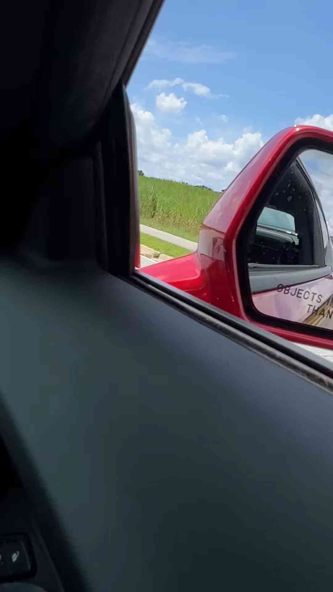 When you turn the volume down so you can drive better!