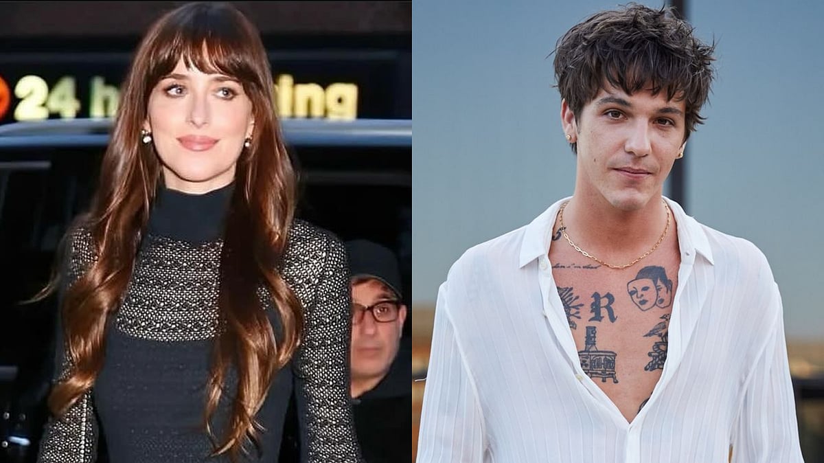 Dakota Johnson, 36, dating 24-year-old singer Tucker Pillsbury months ...