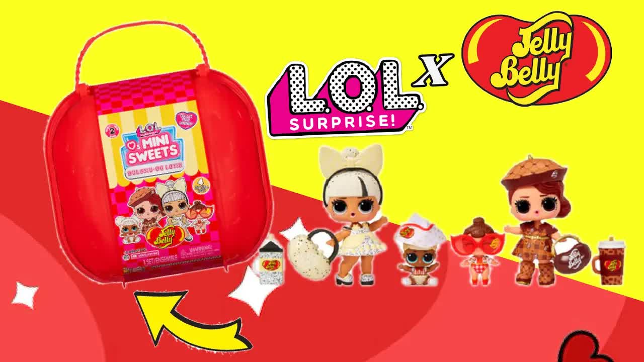 Unboxing the LOL Surprise Loves Mini Sweets Jelly Belly deluxe pack!