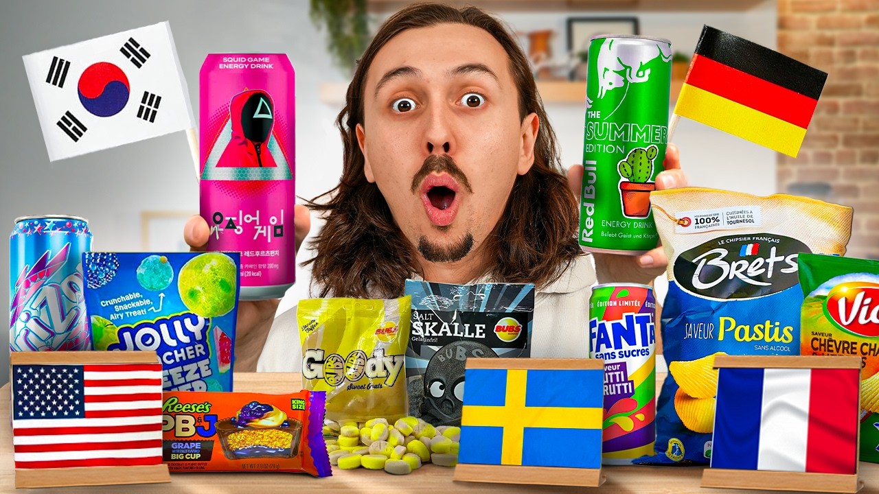 Dégustation internationale : snacks rares édition spéciale