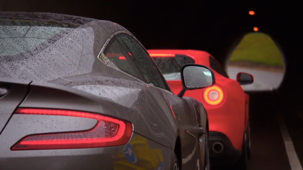 What drives the rivalry between Aston Martin and Ferrari