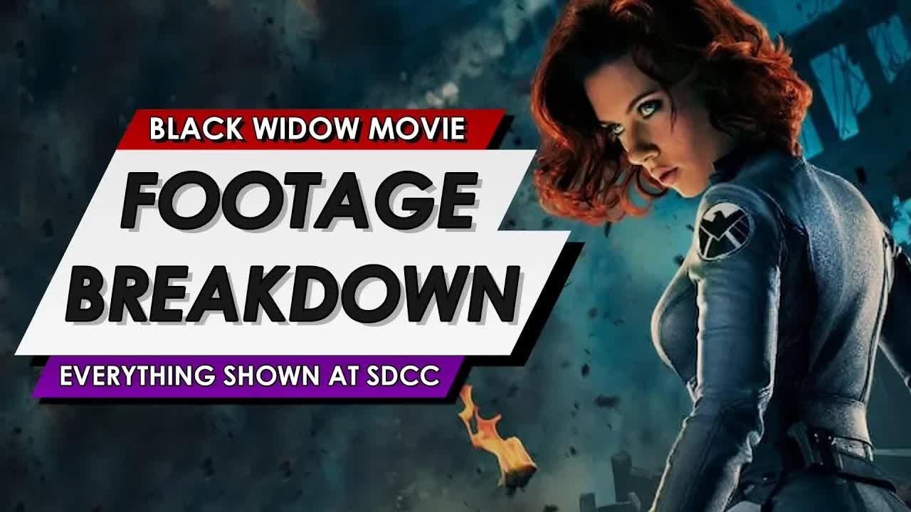 Black Widow: Official SDCC first trailer & footage explained | Full ...