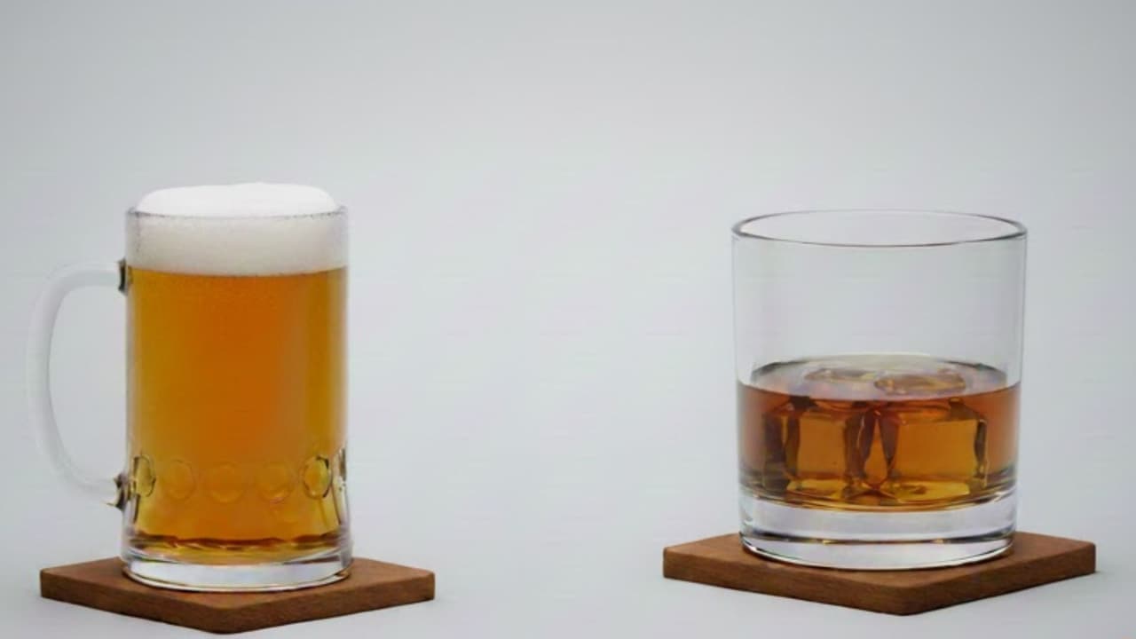 Beer vs whisky: Which is less harmful for your health? What do experts say?
