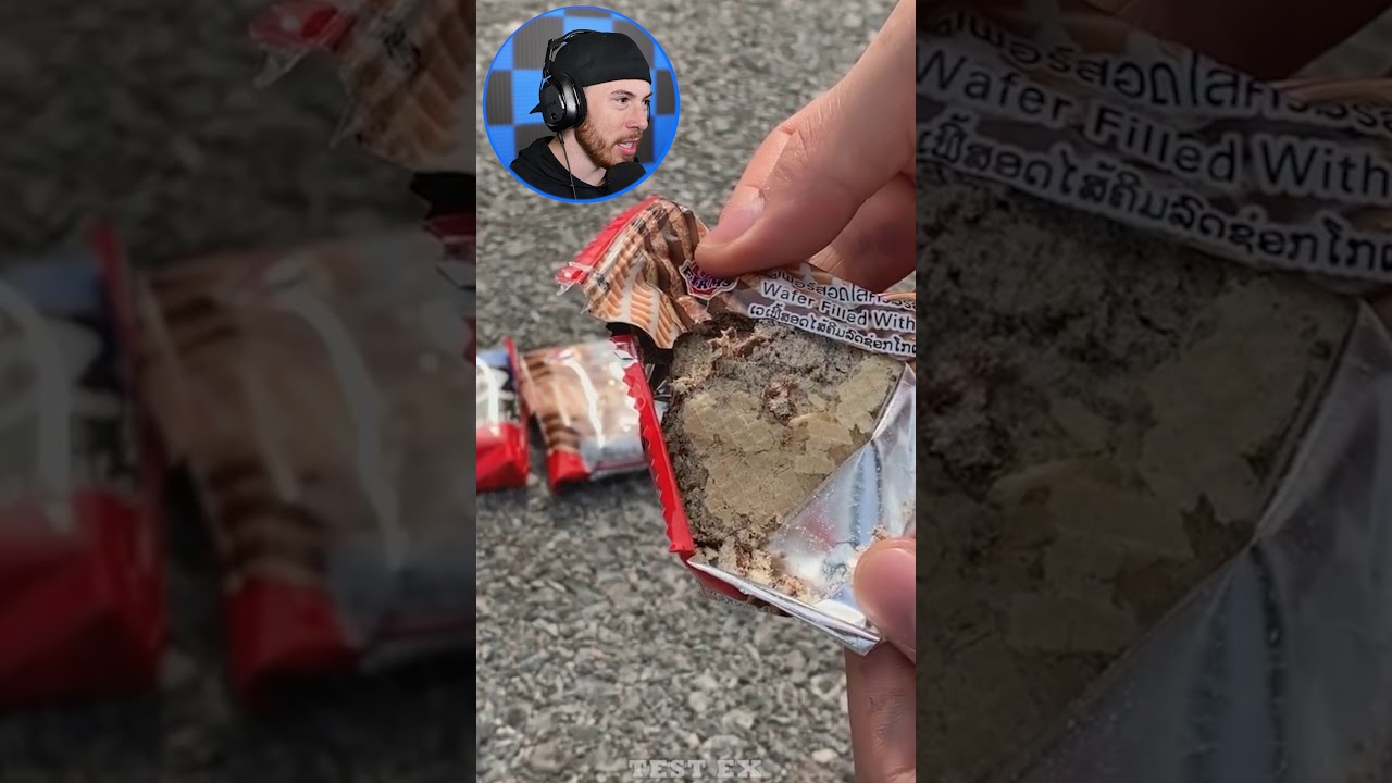 Objects crushed by cars revealing unexpected outcomes