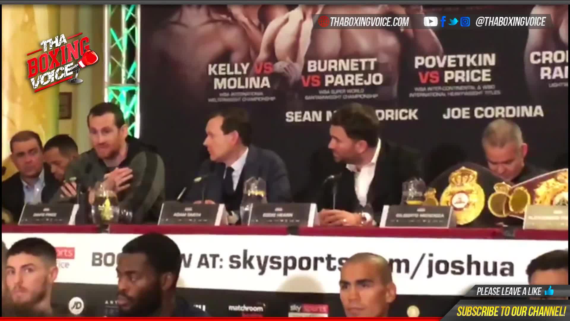 Alexander Povetkin vs David Price: Undercard press conference for ...