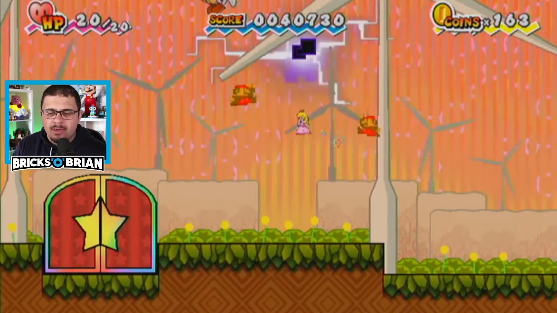 Blasting away my problems! - Super Paper Mario with Bricks 'O' Brian