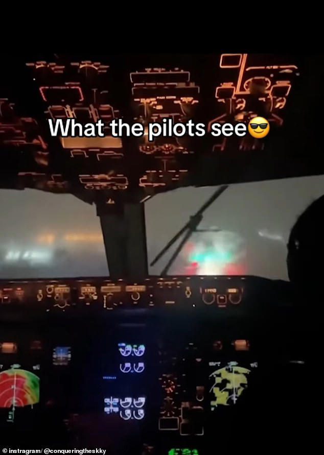 Pilot reveals what turbulence looks like from the cockpit