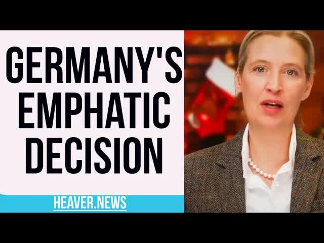 Germany signals sensational decision