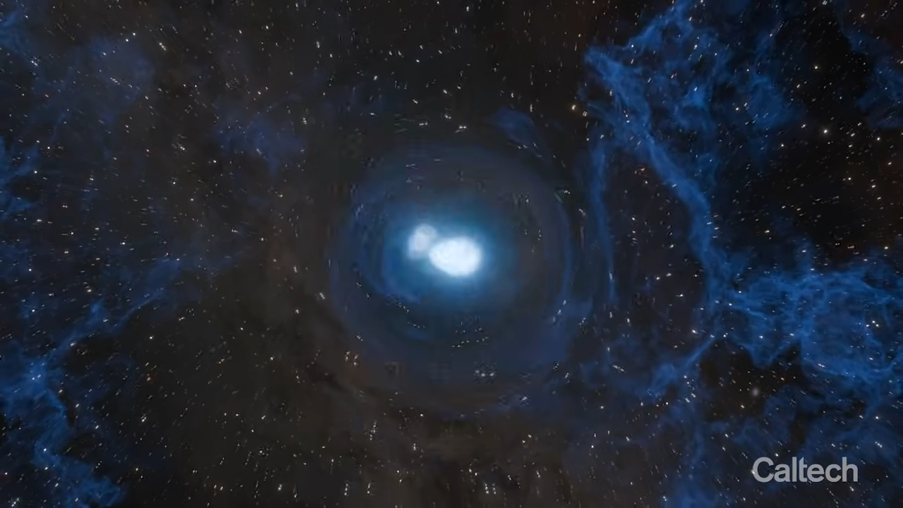 Astronomers appear to have caught a star splitting in half, with ...