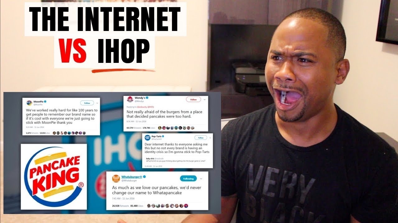 The internet roasts IHOP for changing its name ft. Wendy's