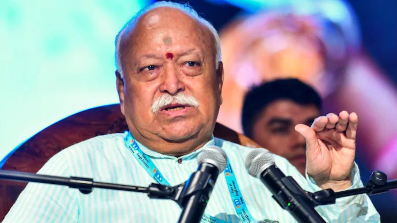 'Spend one day a week with...': Here's RSS chief Mohan Bhagwat's advice ...