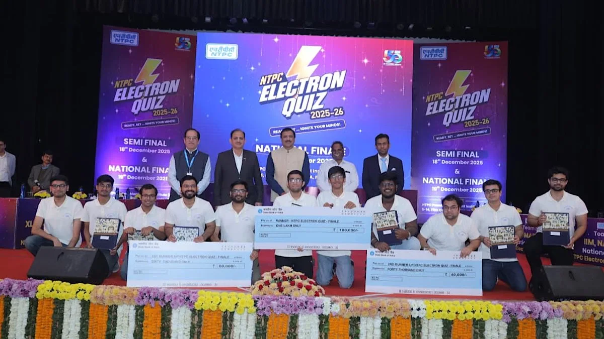 IIT Kanpur emerges champion at NTPC Electron Quiz 2025 national finale