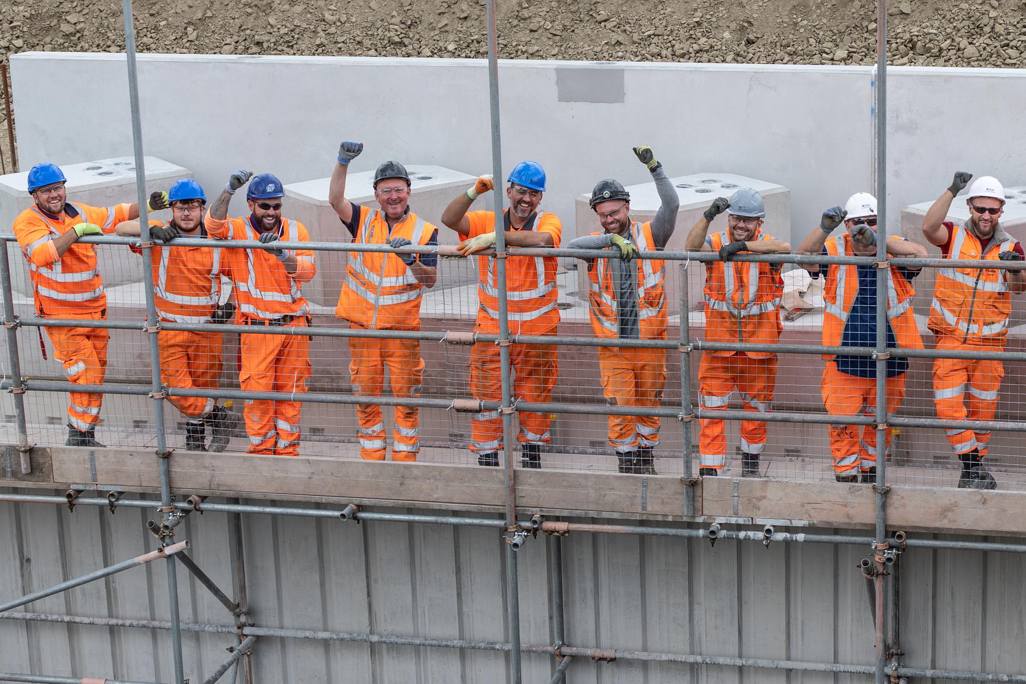 Transpennine Route Upgrade team looks back on milestones reached on the ...