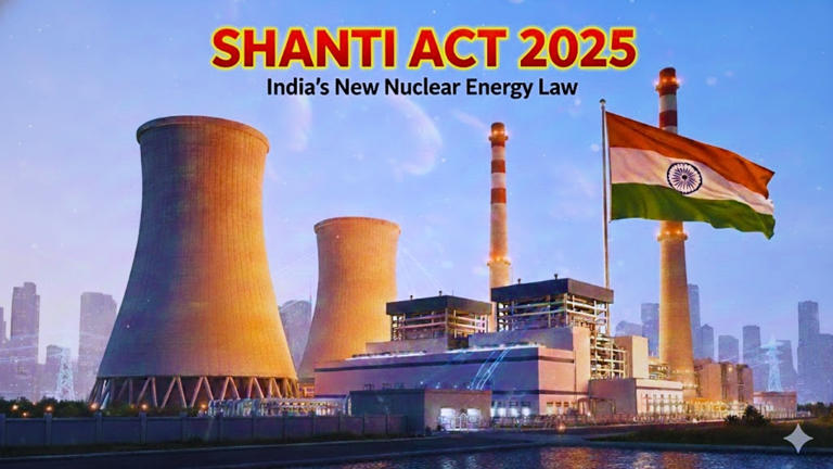 What is the SHANTI Act of 2025? India’s new nuclear energy law ...