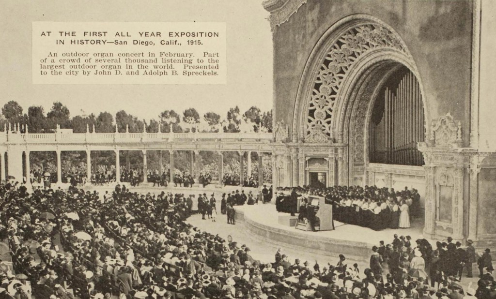Flashback: Dec. 31, 1914 — The night San Diego heard its first organ music