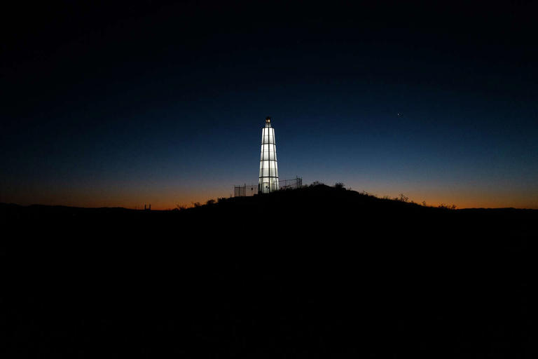 The Calif. desert town with 1 dive bar and a 50-foot-tall lighthouse