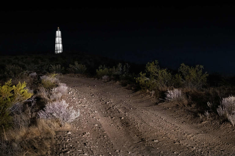 The Calif. desert town with 1 dive bar and a 50-foot-tall lighthouse