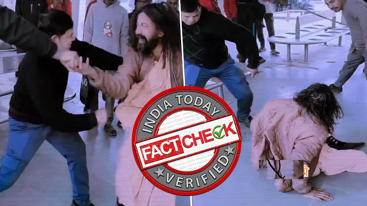 Fact check: Hindu holy man beaten up in Bangladesh? No, this video is ...