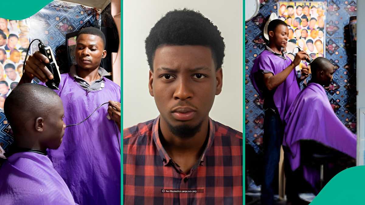 2026 tax law: Nigerian man reacts as barber announces VAT on haircuts ...