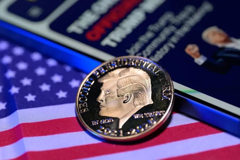 Trump token extends slide despite fresh buzz around Trump Mobile