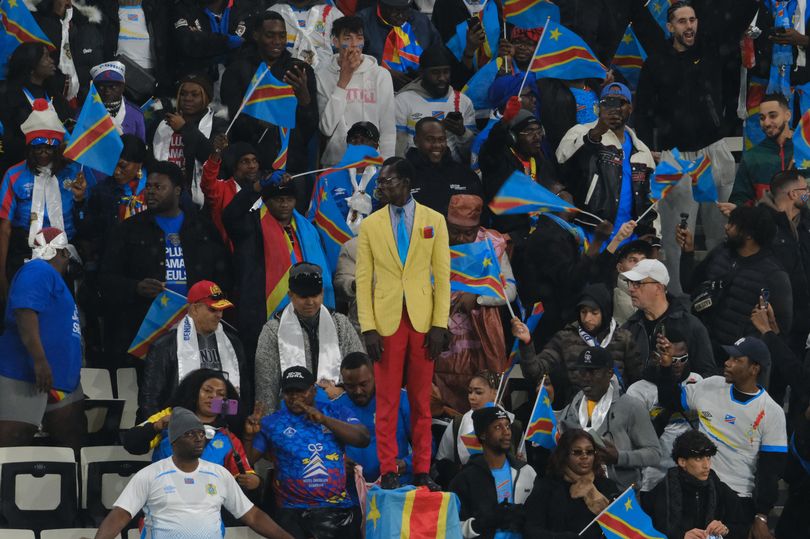 Reason why AFCON fan stands still for 90 minutes in bizarre display of ...